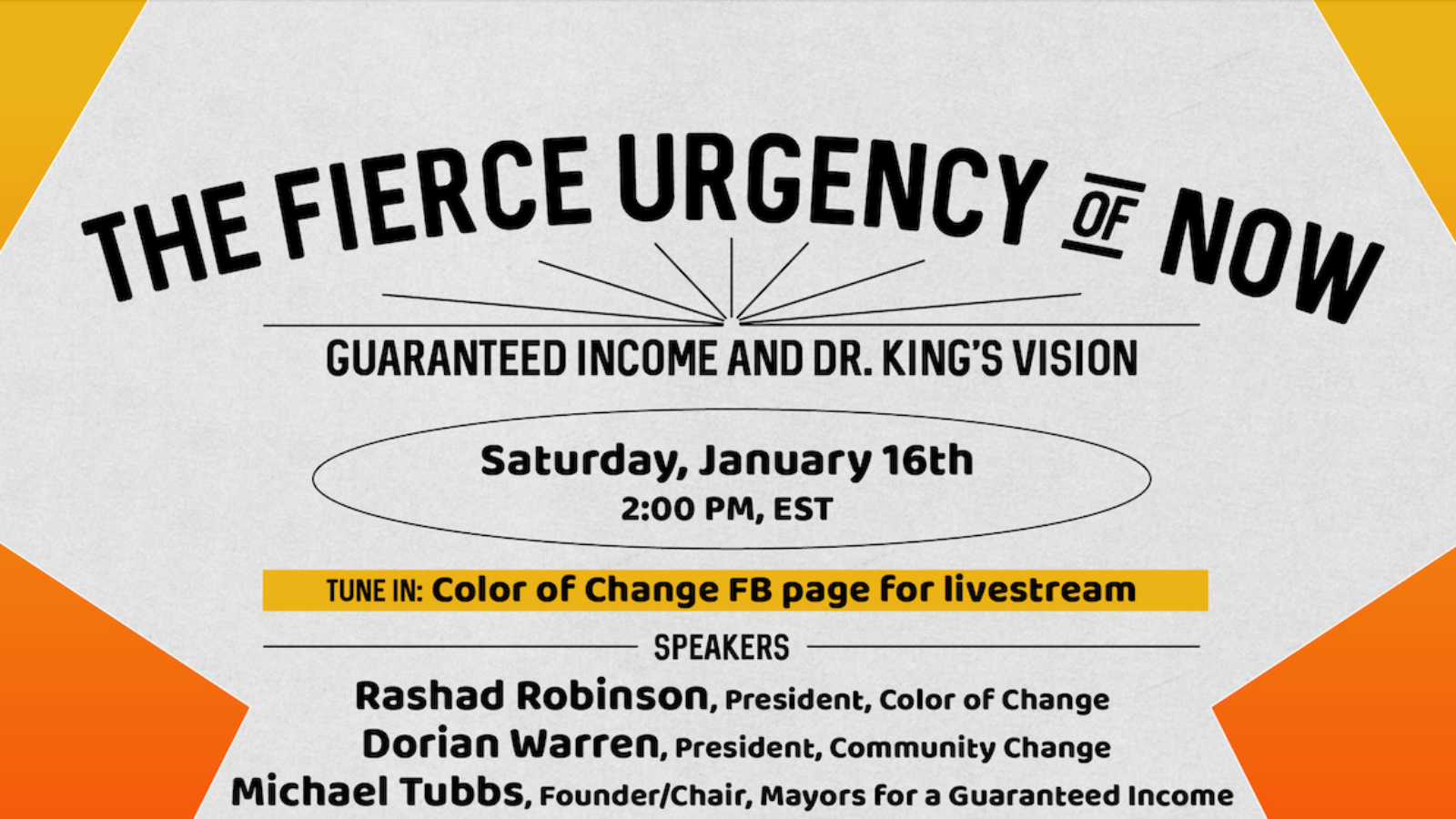 The Fierce Urgency of Now: Guaranteed Income & Dr. King's Vision ... The Fierce Urgency of Now: Guaranteed Income & Dr. King's Vision ...